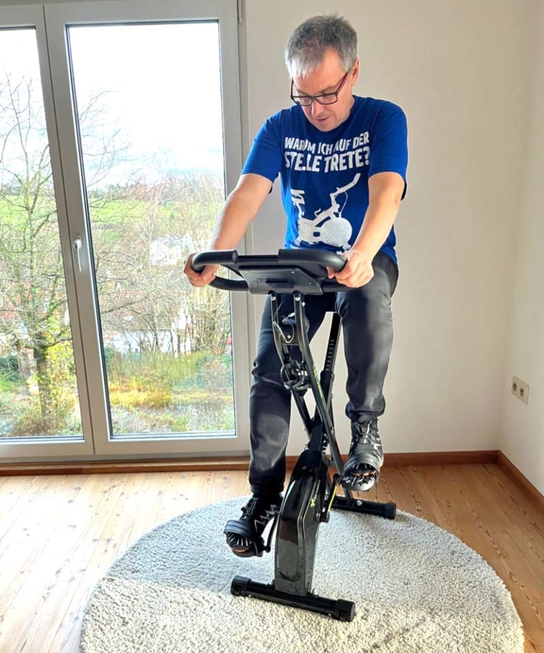 Tretmann Home klappbarer Heimtrainer im Test [2025]- Ergometer ...